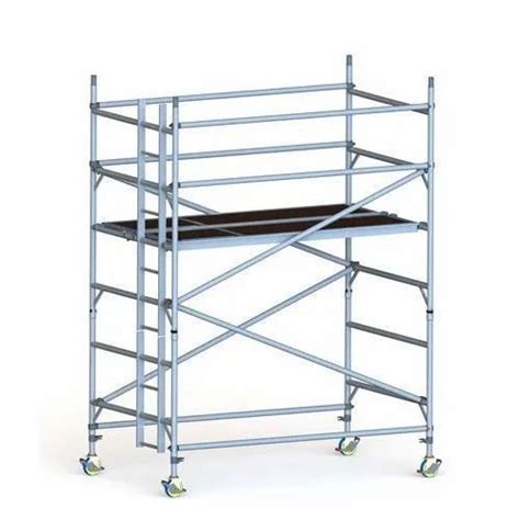Aluminium Mobile Scaffolding Towers Size 2 Mtr To 20 Mtr At ₹ 28000
