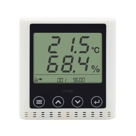 Remote Temp Humidity Sensor Transmitter Digital LCD RS485 ATO Com