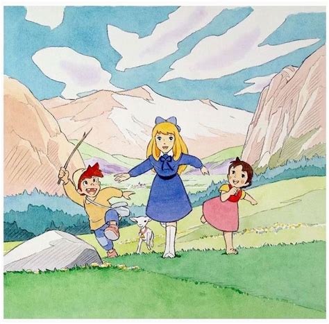 Pin By Aya アヤ On イラスト 漫画 アニメ Heidi Cartoon Cartoon Pics Cartoon