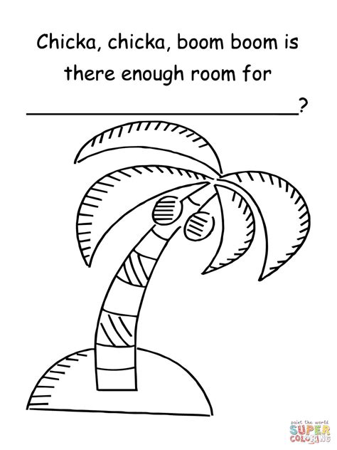 Chicka Chicka Boom Boom Printables Template Printable Templates