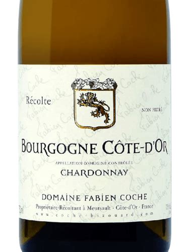Domaine Fabien Coche Domaine Coche Bizouard Chardonnay Bourgogne Cote