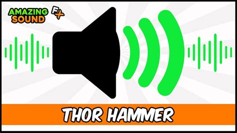 Thor Hammer - Sound Effect For Editing - YouTube