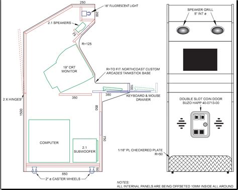 Build Your Own Arcade Cabinet Plans