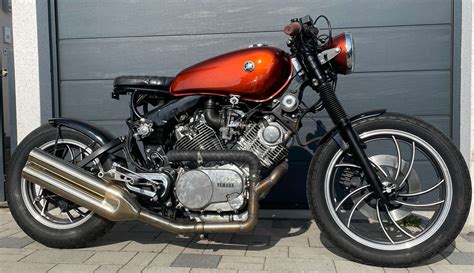 Yamaha XV 750 Naked Bike in Orange gebraucht in Mantel für 3 990