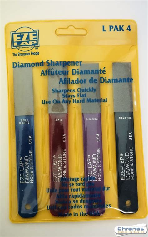Eze Lap Diamond Hone And Stone 4 Pack Set