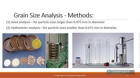 Grain Size Analysis Mechanical Analysis Of Soils YouTube