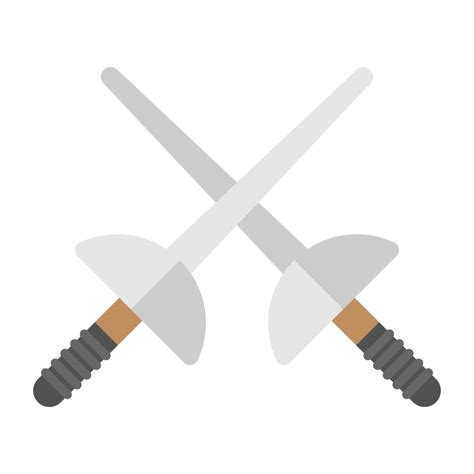 Trendy Sword Fight 14957783 Vector Art At Vecteezy
