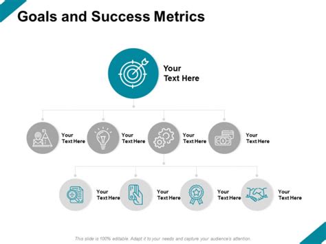 Goals And Success Metrics Ppt PowerPoint Presentation Gallery File Formats PowerPoint Templates