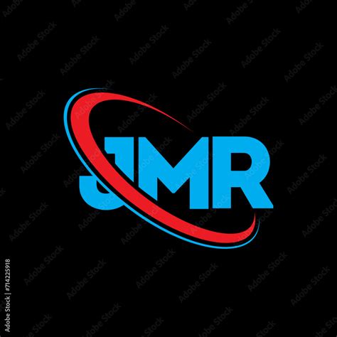 Vecteur Stock Jmr Logo Jmr Letter Jmr Letter Logo Design Initials