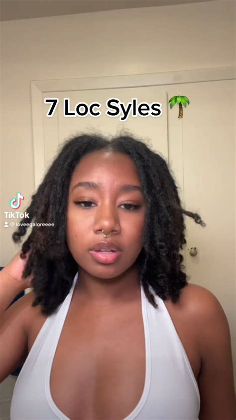 61 Loc Styles 🧝🏾‍♀️🍃 Ideas In 2024 Short Locs Hairstyles Locs Hairstyles Natural Hair Styles