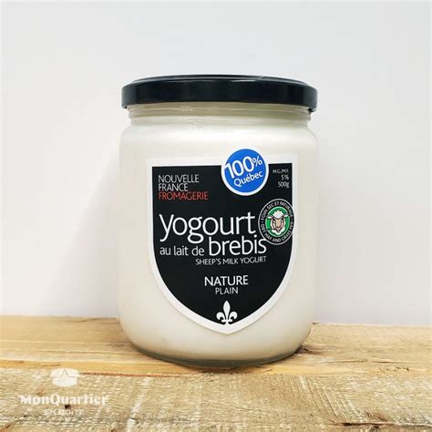 Yogourt Brebis Monquartier En Bo Te