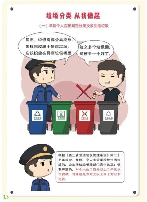 浙江省生活垃圾管理条例》宣传手册澎湃号·政务澎湃新闻 The Paper