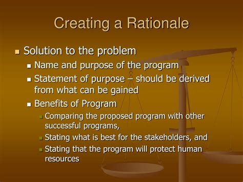 PPT Building A Rationale PowerPoint Presentation Free Download ID 2739777