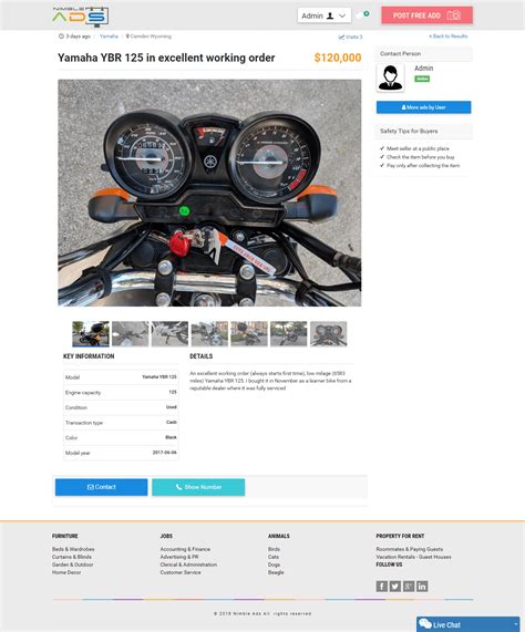 Nimble Classified Ads Script Php And Laravel Geo Classified