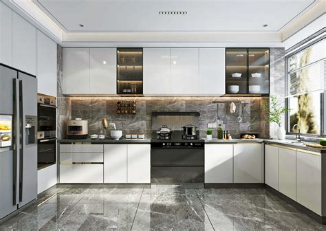 تصميمات مطابخ مودرن ايجي ارت ديكو Ahmed Goher Designs