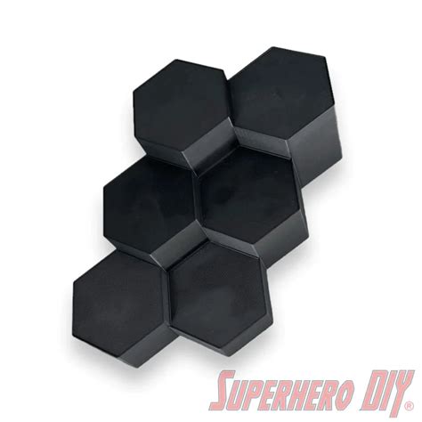 6 Level Hexagon Display Riser For Collectibles Superherodiy