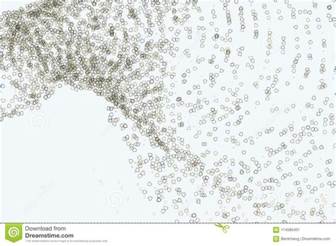 Conceptual Background Motion Particle Or Random Pattern For Design Wallpaper Cover Texture