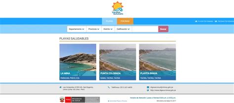 Cómo Conocer Las Playas Saludables Y Aptas Para Visitar En El Perú