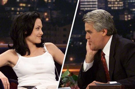 A Clip Of Angelina Jolie Confronting Jay Leno Over Disrespectful Incest