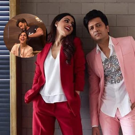 Genelia Dsouza Riteish Deshmukh Are Dishing Out Couple Goals Video