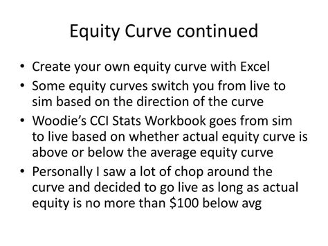 Ppt Statistics And The Equity Curve Powerpoint Presentation Free