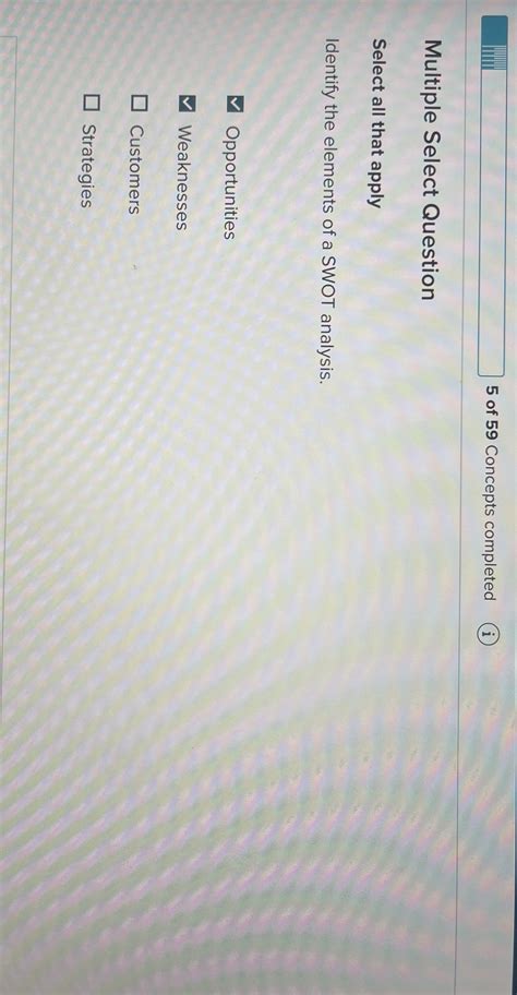 solved multiple select questionselect all that applyidentify