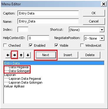 CARA MEMBUAT MENU UTAMA DENGAN MUDAH MENGGUNAKAN VISUAL BASIC PeiStar