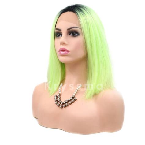 Straight Wine Red Synthetic Lace Front Wigs Taylor