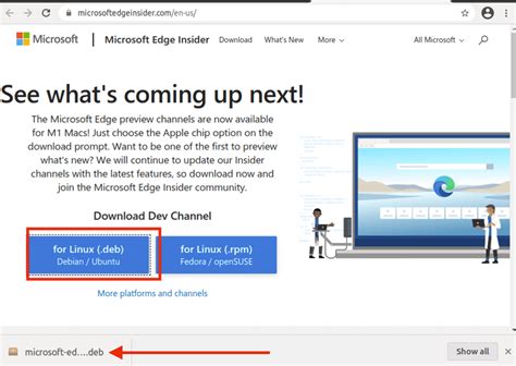 Install Microsoft Edge Browser On Ubuntu Linux Techdirectarchive