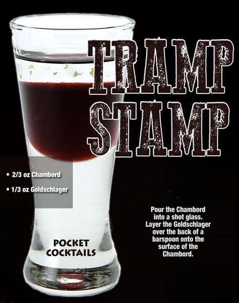 Tramp Stamp Pocket Cocktails