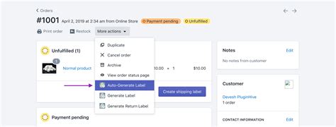 Create FedEx Shipping Label From Your Online Store PluginHive