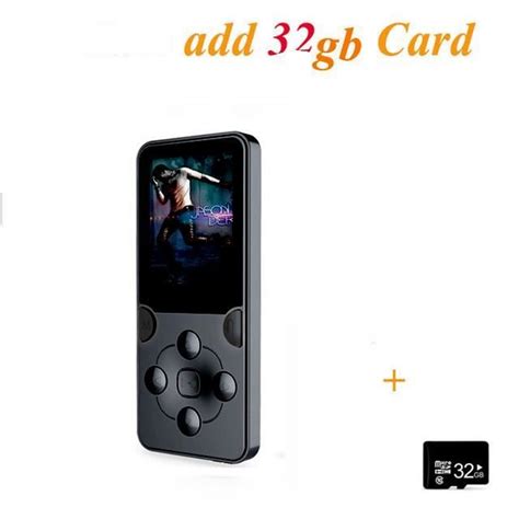 32 Go Lecteur MP3 portable à réduction de bruit pour étudiants baladeur HIFI musique lecture