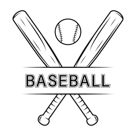 Baseball Bat Outline Images Free Download On Freepik