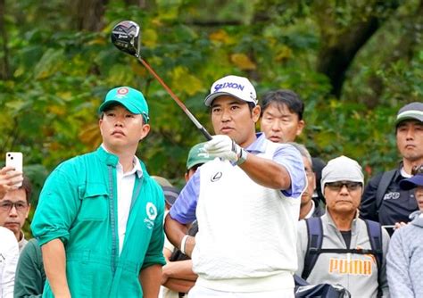 2位浮上の松山英樹はアマの松山茉生を「意識して」飛距離競争 「何回か勝てて良かった」【ダンロップフェニックス2日目】 みんなのゴルフ