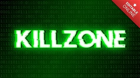 Killzone Text Effect Generator