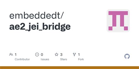 Github Embeddedtae2jeibridge