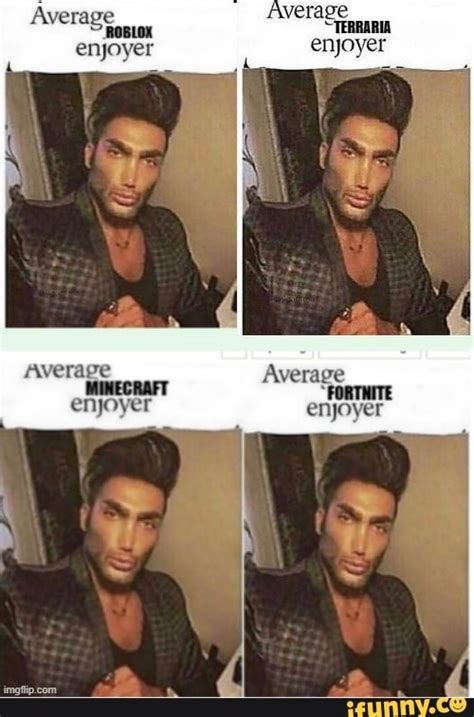 Average Terraria Enyoyer Average Roblox Enjoyer Average Average