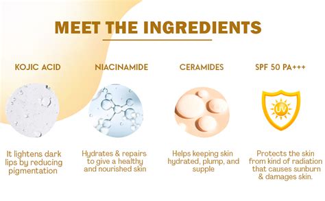 Buy Wishcare Ceramide Lip Balm With Spf 50 Pa Kojic Acid