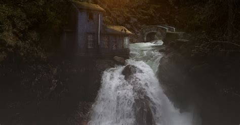 Darkfall Blender Tutorial The Forgotten Cottage Digital Matte Painitng