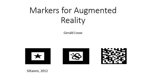 Markers For Augmented Reality In Academic Libraries