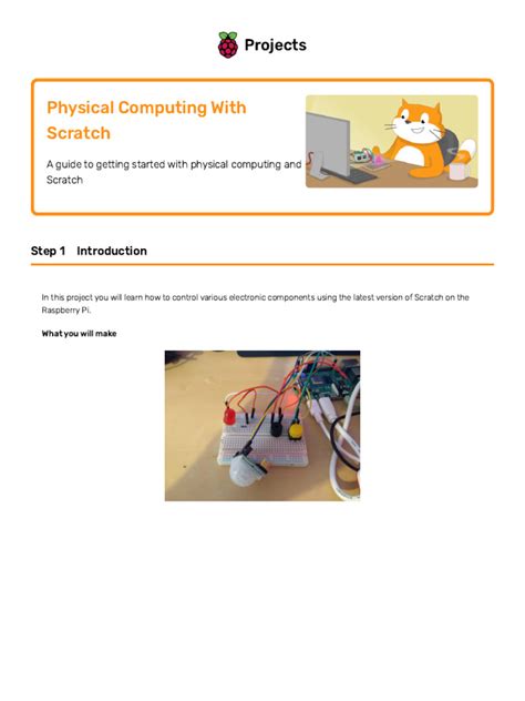 Physical Computing With Scratch Pdf Electronics Computer Engineering