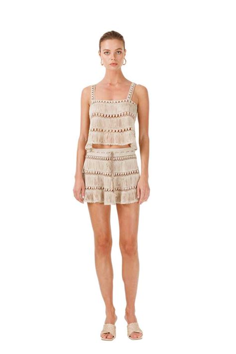 Bonbon Hand Crochet Top My Beachy Side Luxury Resort Wear