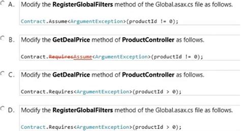 Which Code Segment Should You Use Exam4training