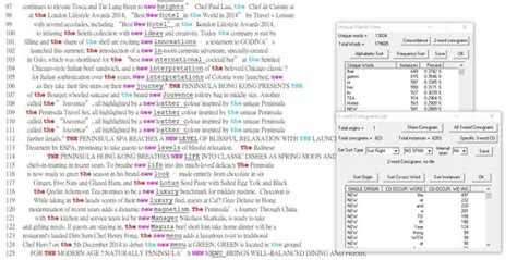 Concordances Of 3 Word Concgrams Of New Download Scientific Diagram