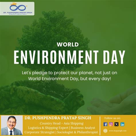 Dr Pushpendra Pratap Singh On Linkedin Worldenvironmentday