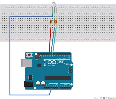 Dhob Iu5sgn Led Greenblue In Arduino
