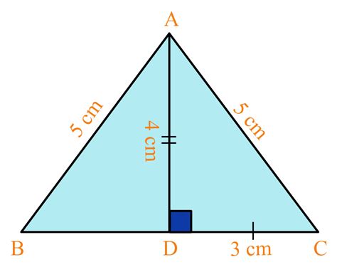 Isosceles Triangle Theorem Formula