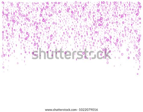 Binary Computer Code Matrix Texture Vector Stock Vector Royalty Free