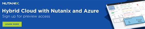 Hybrid Cloud Infrastructure With Nutanix And Microsoft Azure