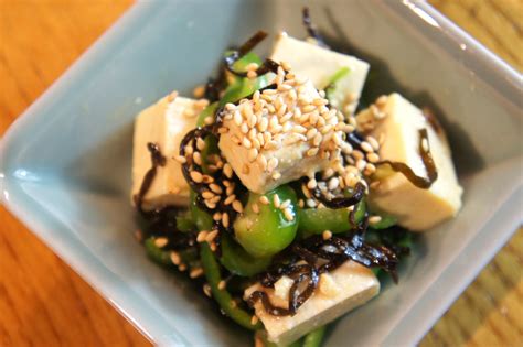 Touとピーマンの塩昆布あえ Tou｜発酵のまちから